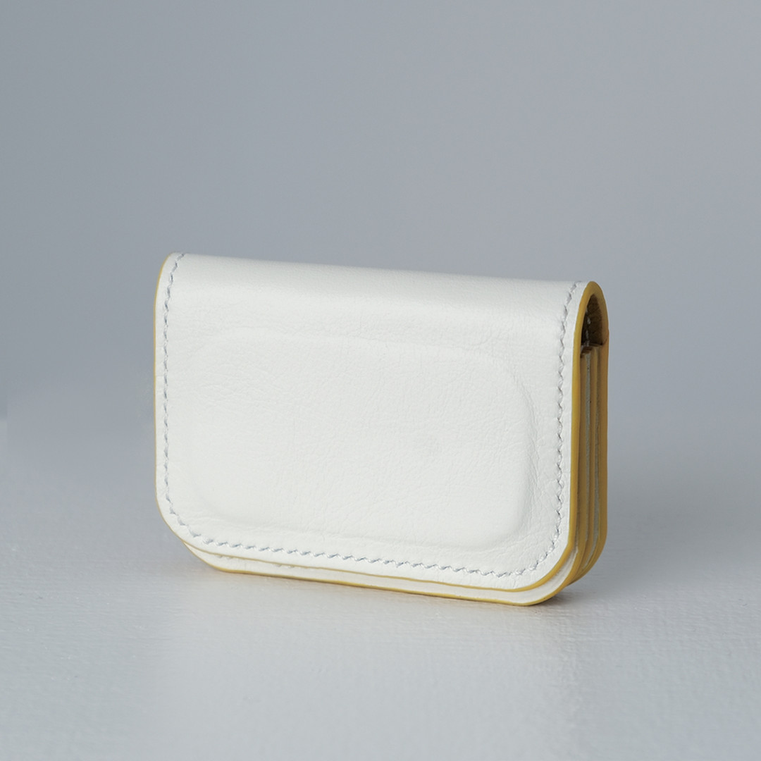 MOMO WALLET WHITE/YELLOW | idus
