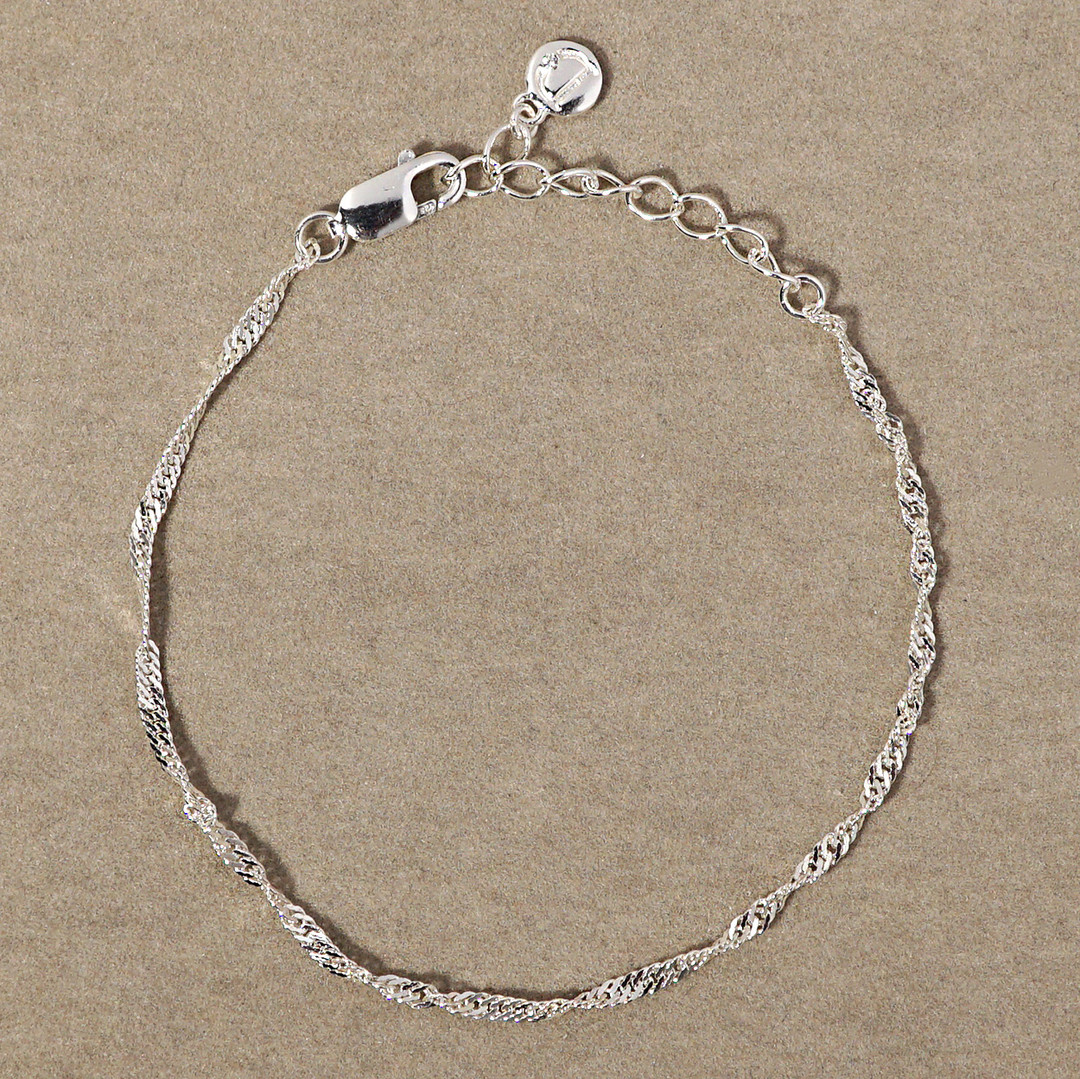 Twisted Chain Bracelet Vol.2 [Sterling Silver] | idus