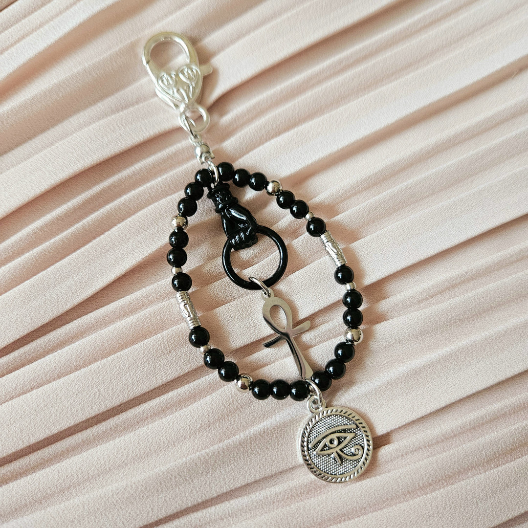 Egyptian Mythology Key Ring (S/S) - Ankh