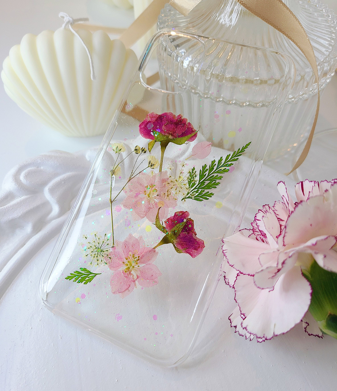 Fushia Rose Cherry Blossom Cell Phone Case ☘(All models can be ...