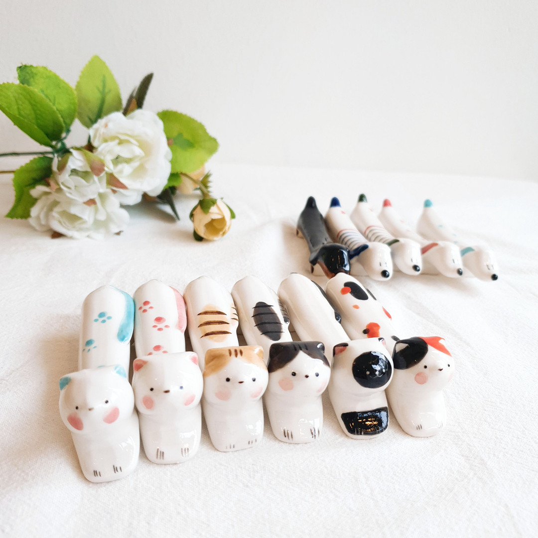 Cat& spoon rest set | idus