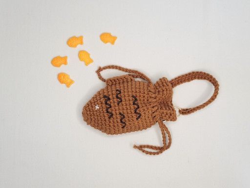 겨울간식 붕어빵 미니 파우치 (에어팟/버즈) | 아이디어스