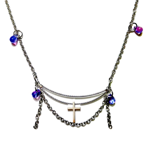 Purple Ocean Deep necklace | idus