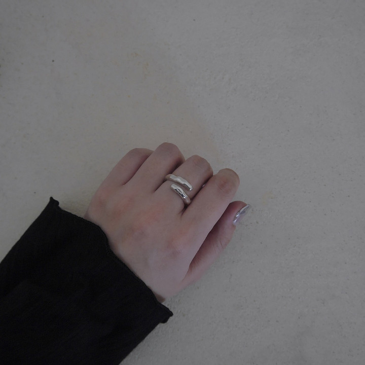 실버925 · rough hug ring | 아이디어스