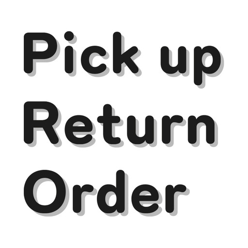 PICKUP ORDER RETURN 카페 사인물 간판 | 아이디어스