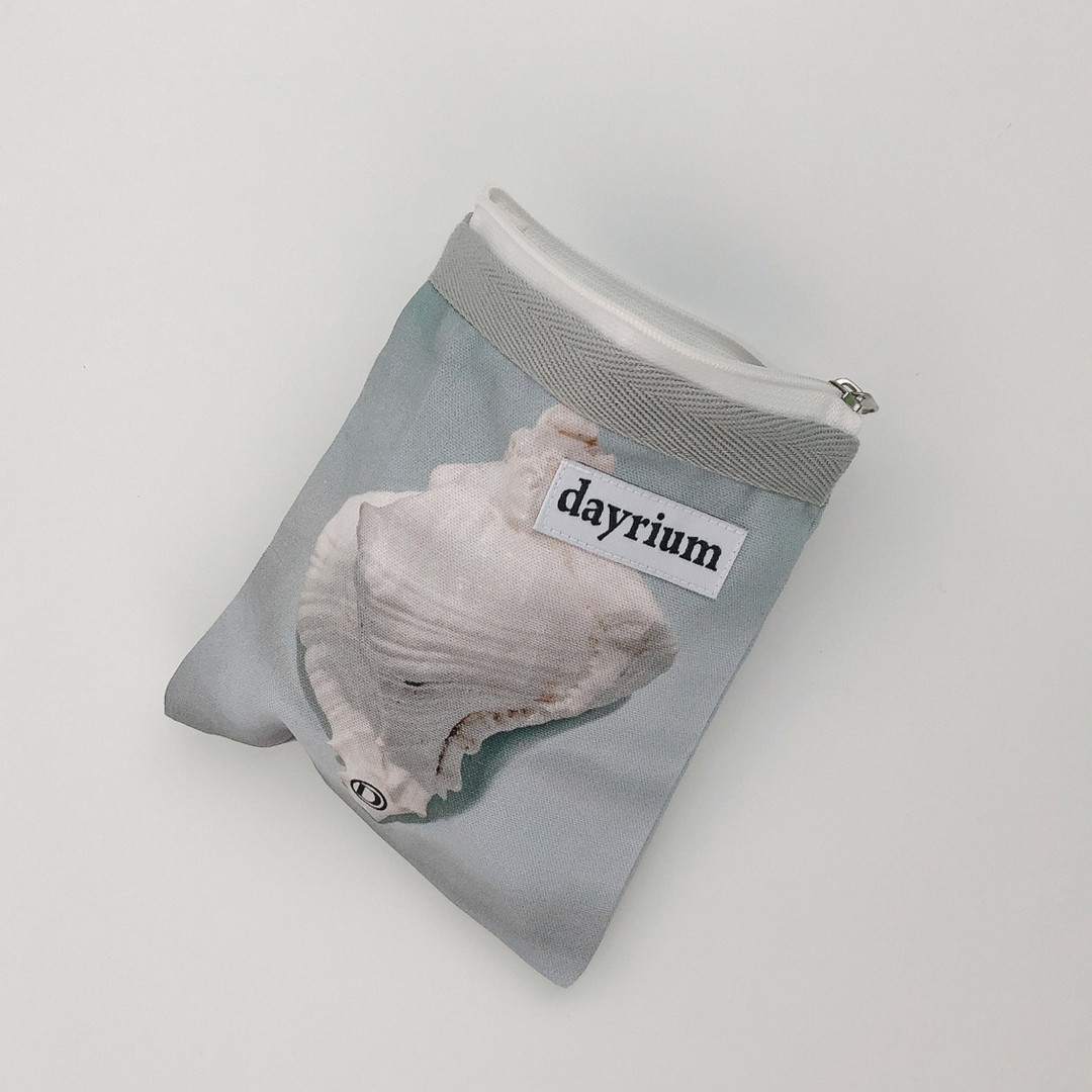 [K-pouch]Zipper Pouch Vertical Type/Shell