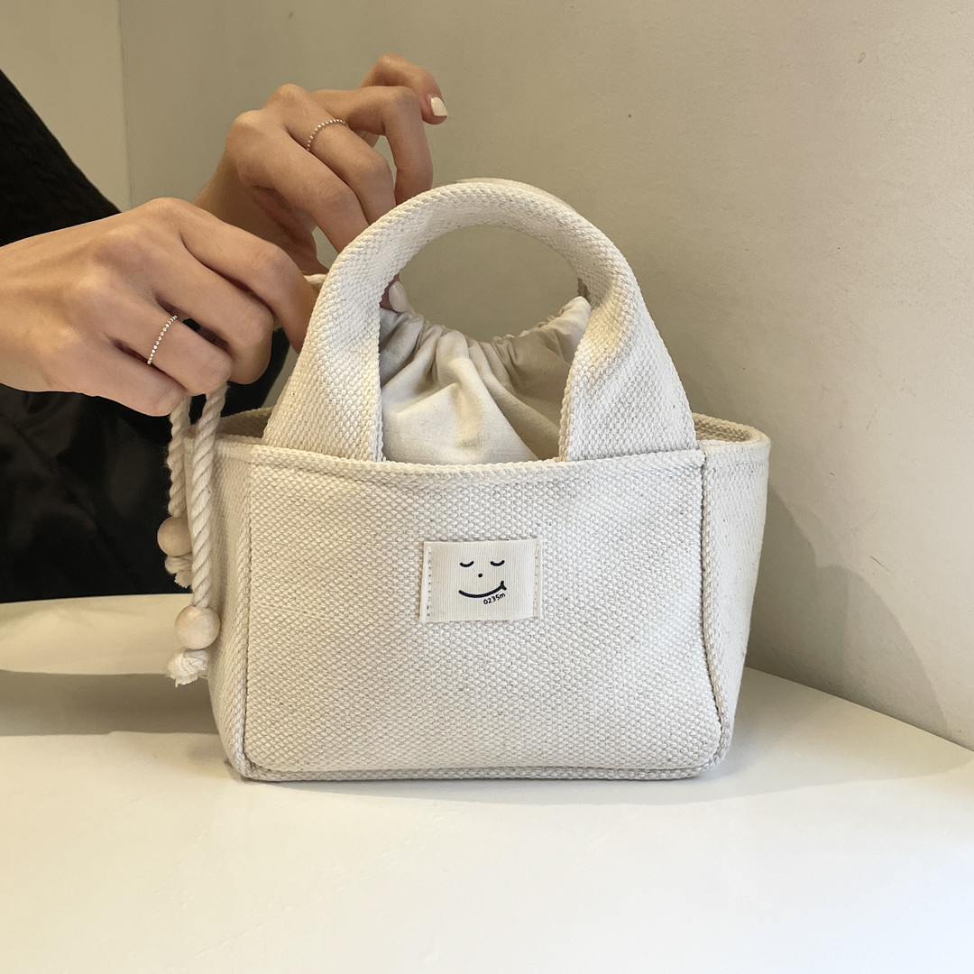 Canvas Micro Bag Mini Bag / Ivory