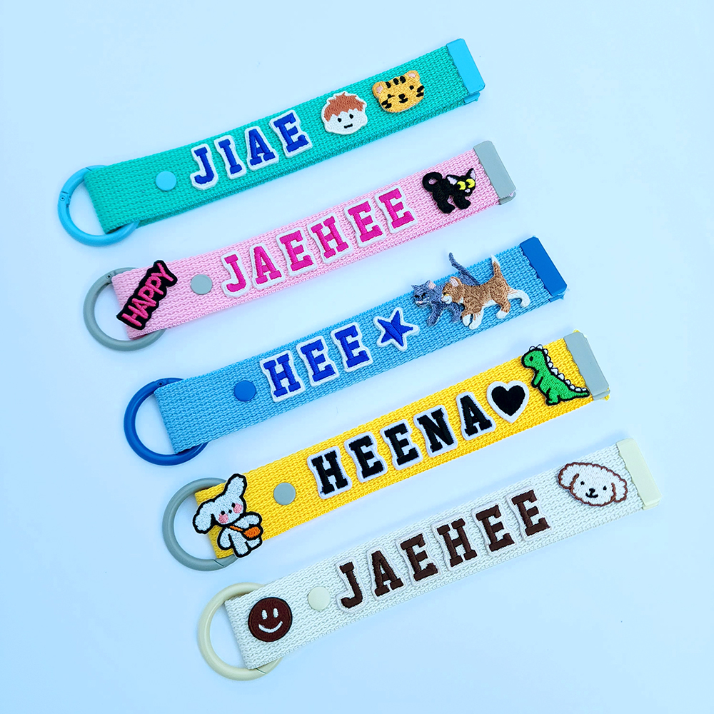 Personalized Backpack Name Tag, Luggage Tag, Custom Name Keyring ...