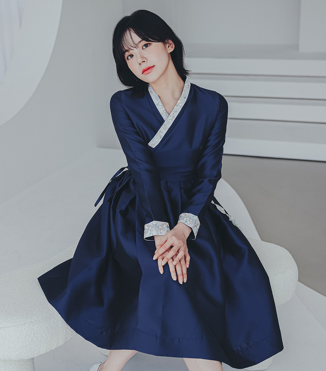 [SOOSULHWA] Daily Hanbok Girl Hanbok One Piece | idus