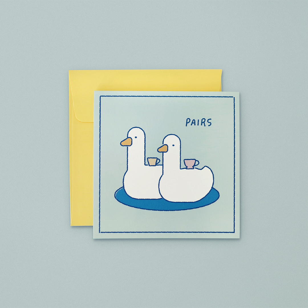 pair card : ducks