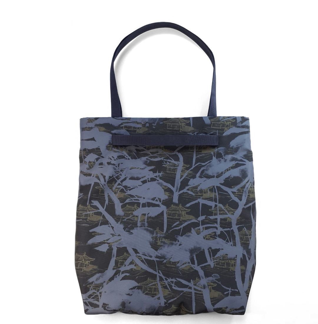 SMILE BAG - Korean Traditional Pattern Pine Forest Eco Tote Bag | idus