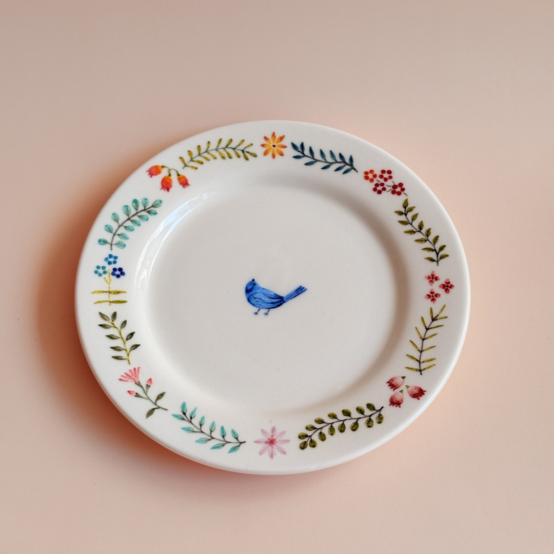Bluebird Series Mini Plate | idus