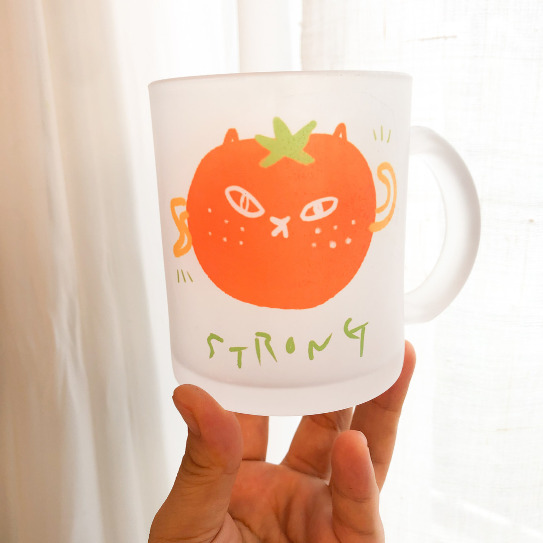 Strong and healthy! Heat resistant glass ice mug | idus