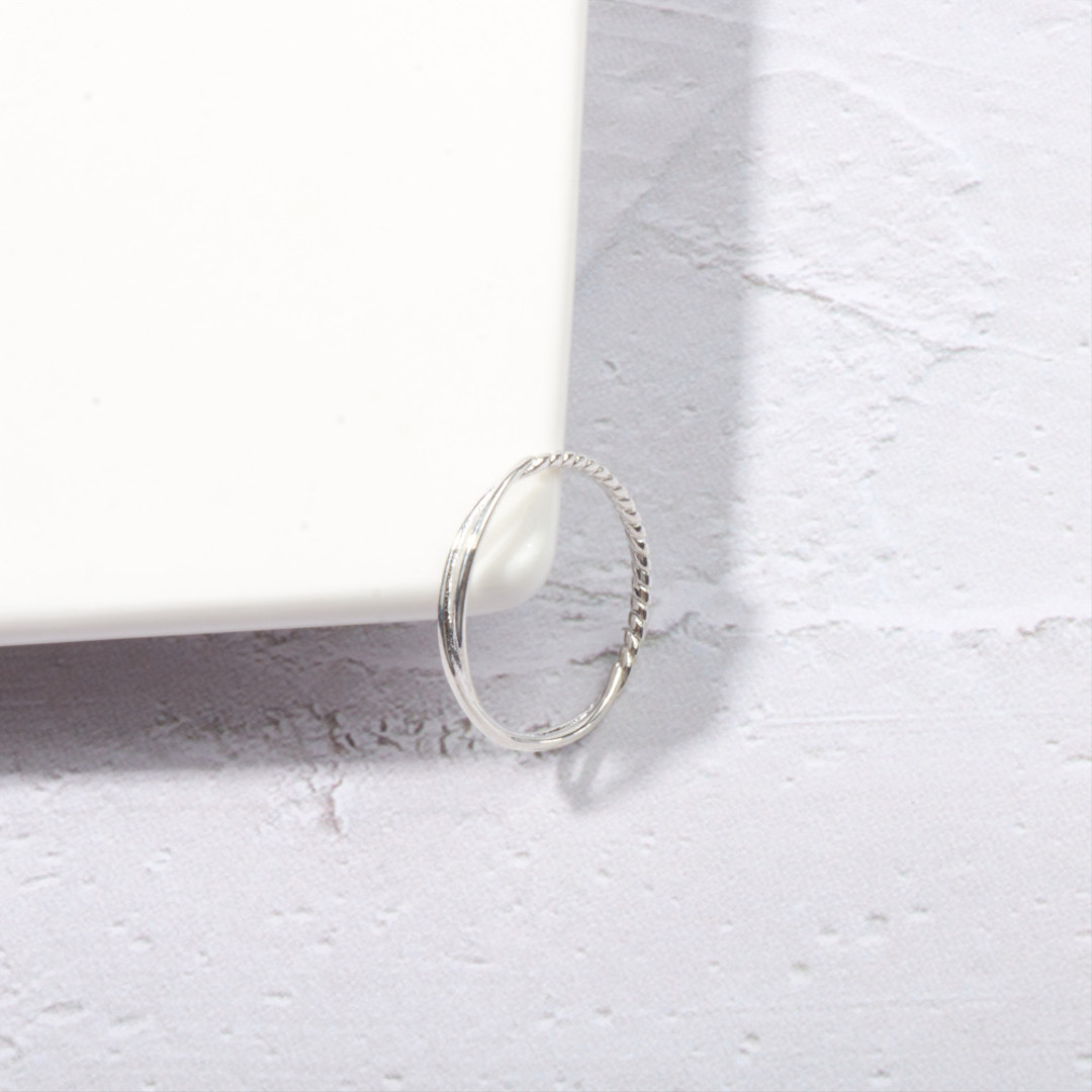 Silver 925 Bliss Silver Ring Layered Silver Ring