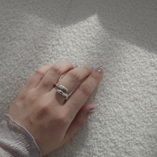 실버925 · rough hug ring | 아이디어스