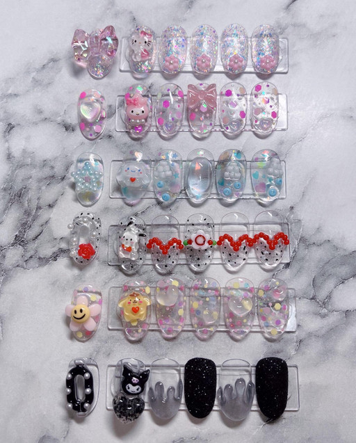 [ 첫눈에바나다 ] Hello, Kichi /수제네일팁 | 아이디어스