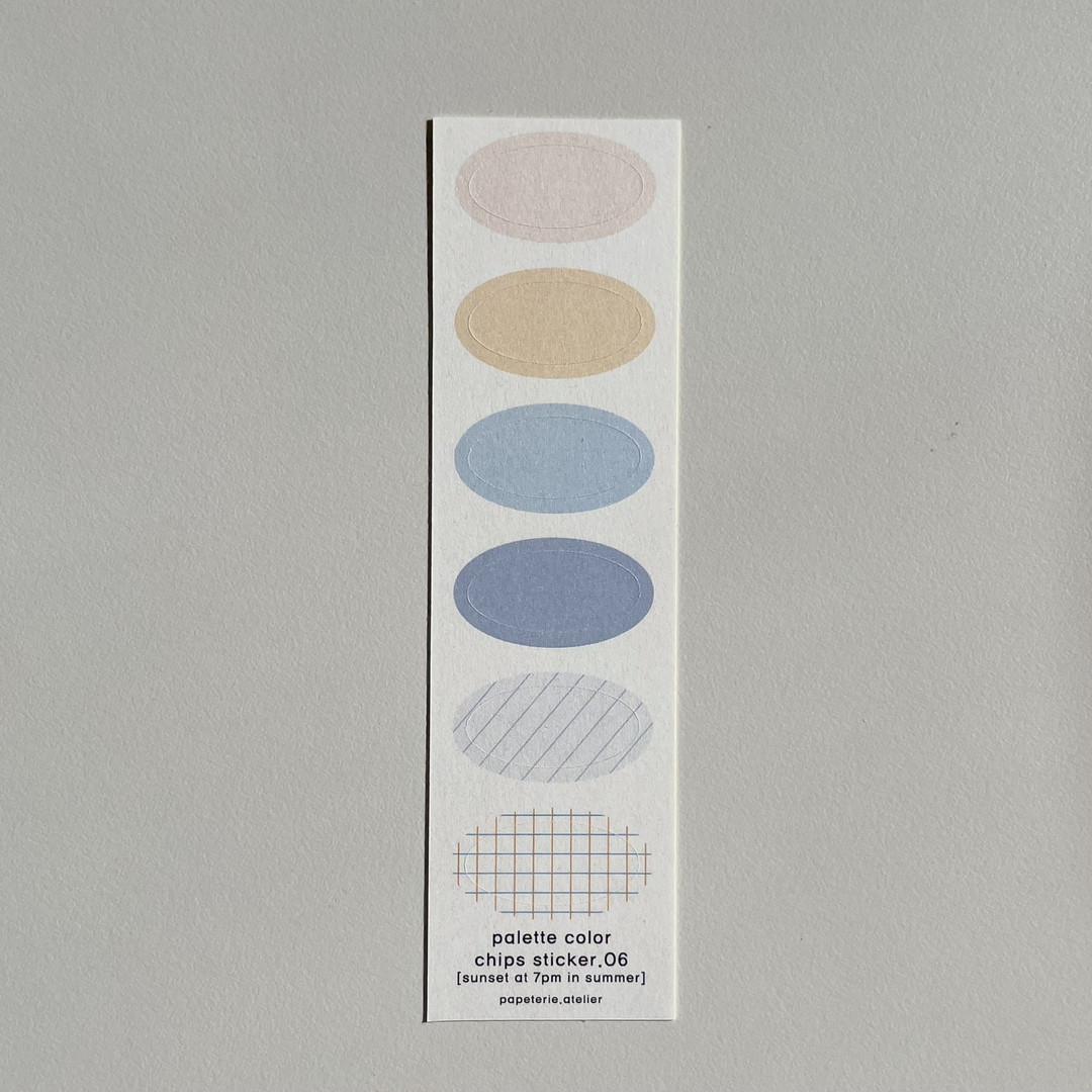 palette color chips sticker o6 | idus
