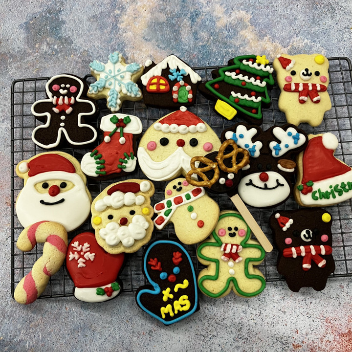 크리스마스 앤 쿠키모음 18종 "내가 만드는 쿠키세트" | 아이디어스