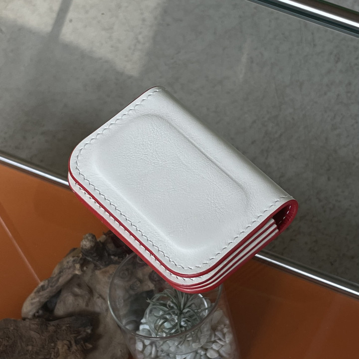 [무료각인] MOMO WALLET WHITE/RED | 아이디어스