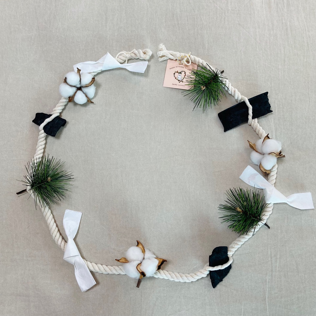 Korean birth garland(cotton rope) | idus