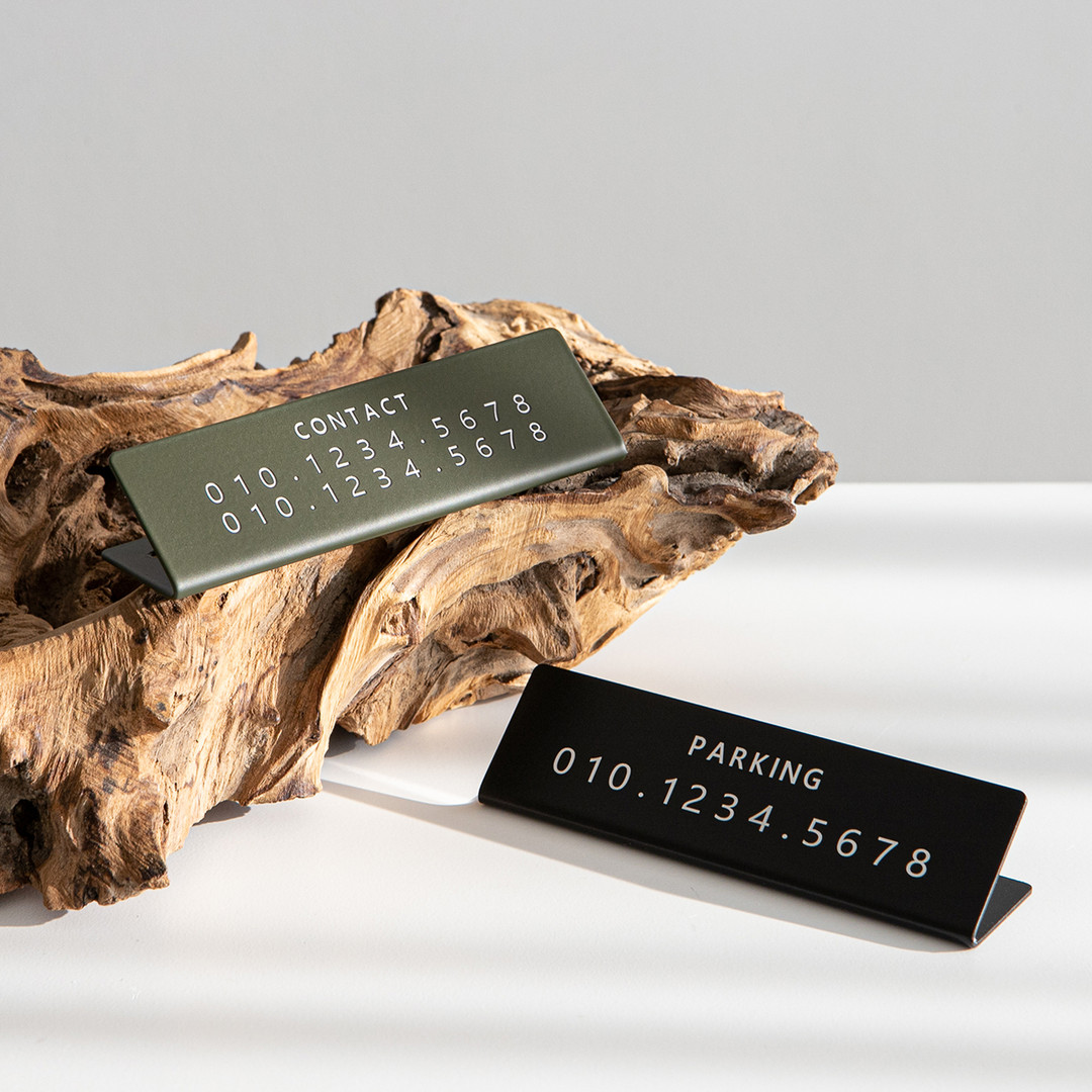 Personalized Name Plate / custom notice plate / Desk Holder Customized ...