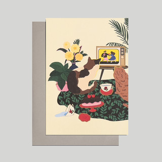 Cat's HBD party 생일 축하 카드 세트 | 아이디어스