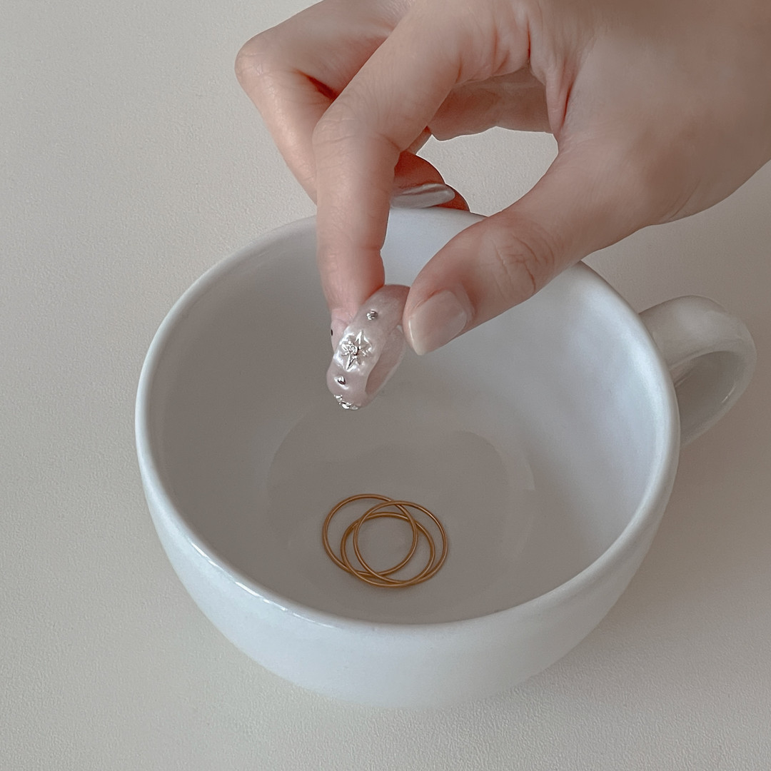 Champagne open ring | idus