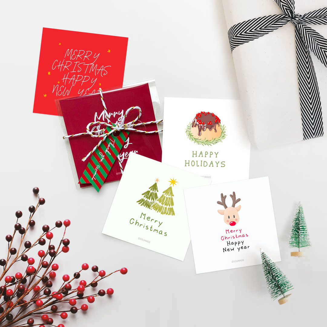 Mini Christmas Card Set | idus