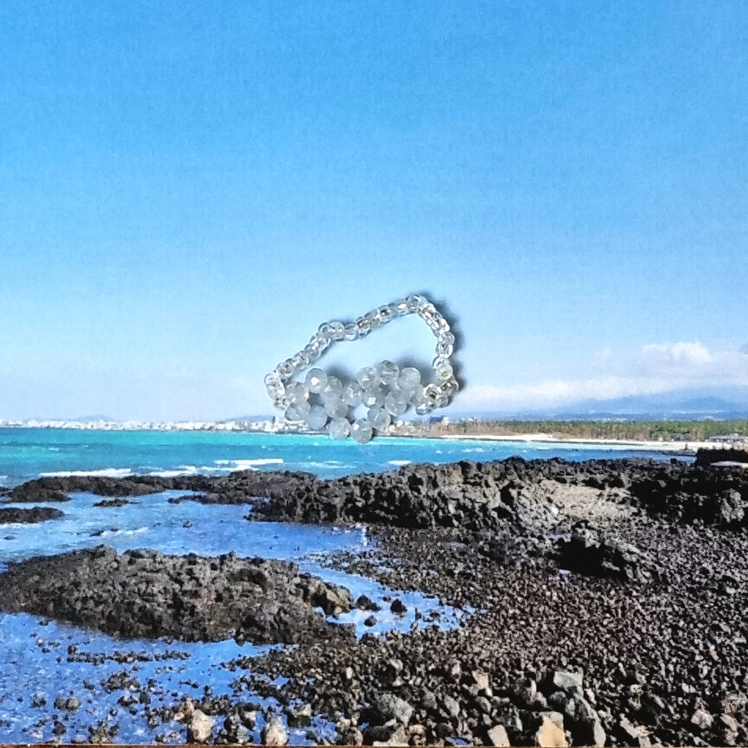 crystal heart ring | idus