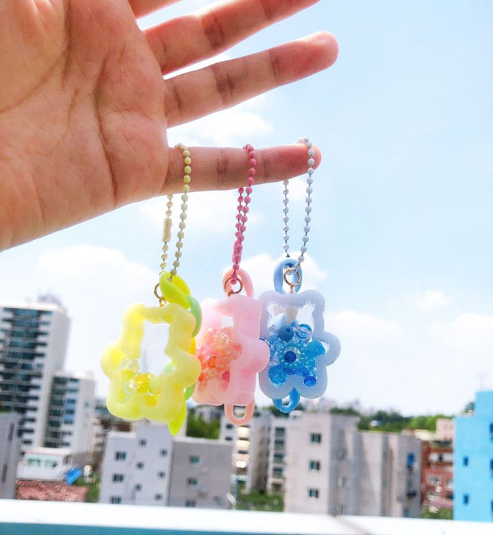 마쉬멜로우 곰돌이 키링 | 아이디어스