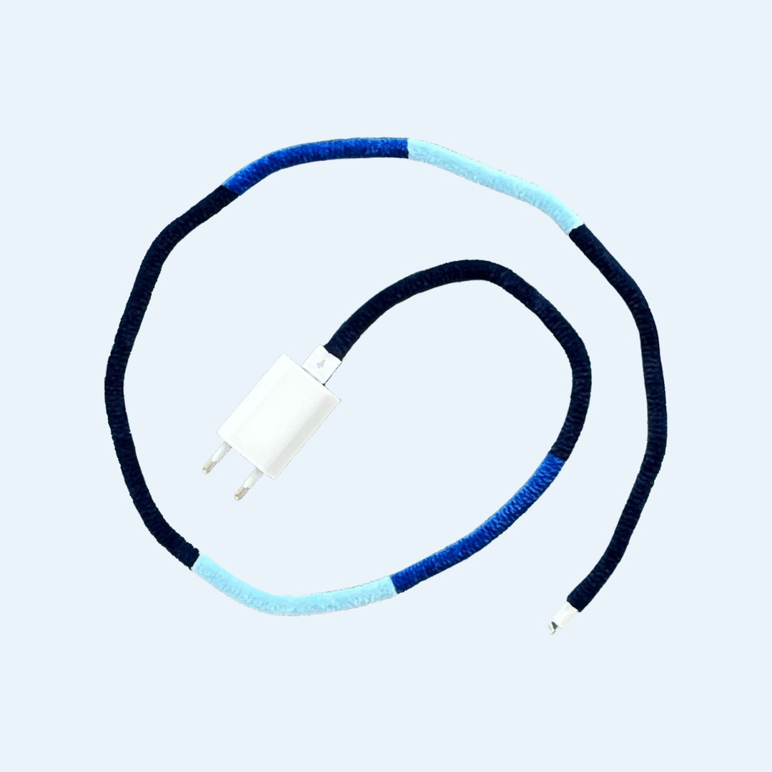 FLUFFY CABLE THIN ver.2 / navyblueice | idus