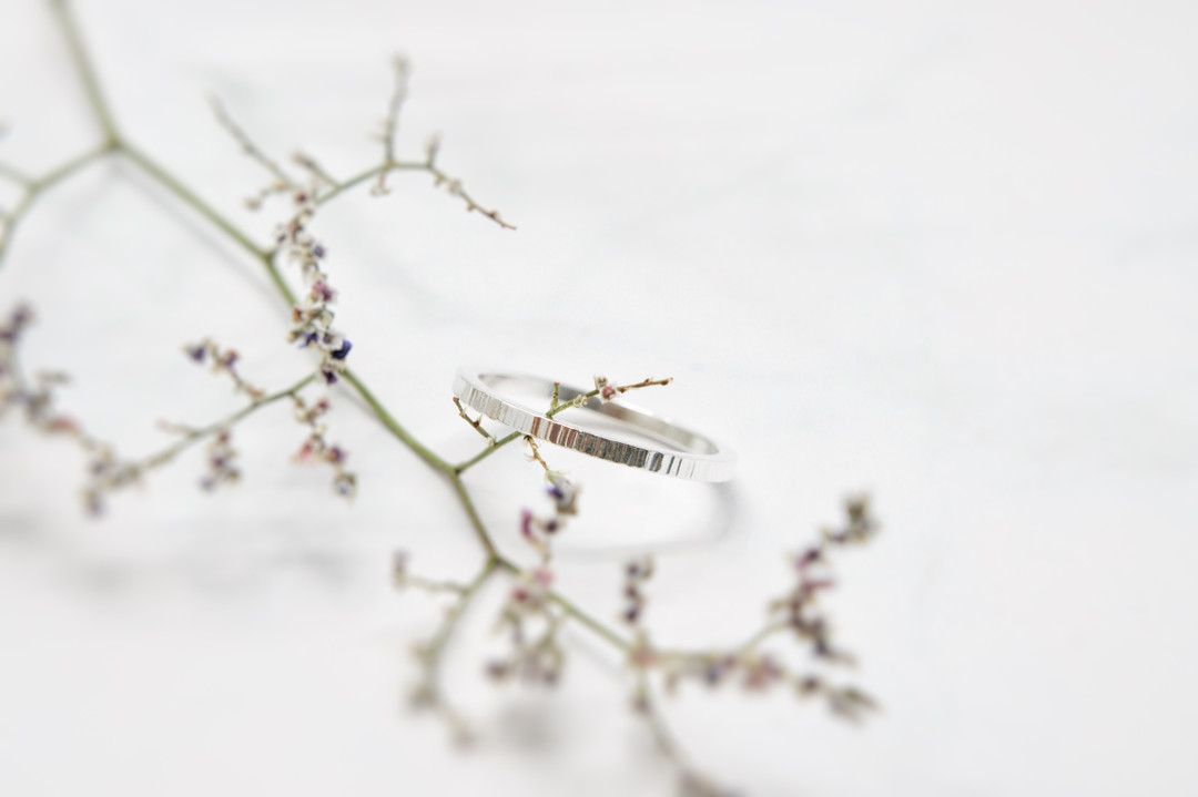 Hammered Ring(Thick) | idus