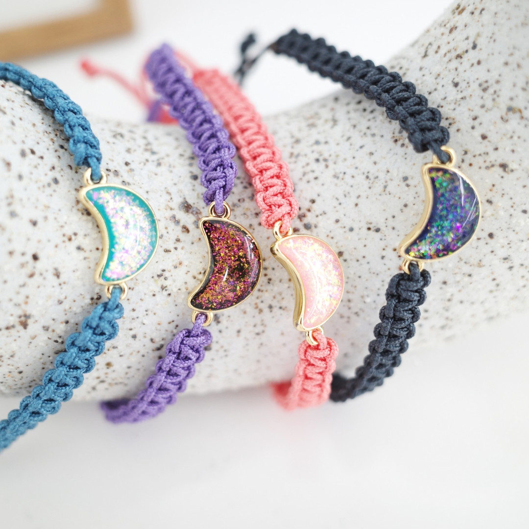 Moonlight string bracelet friendship and wish bracelet