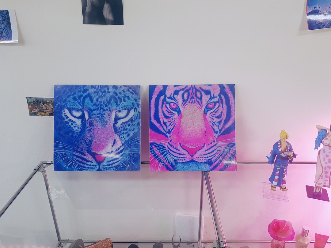 Unique & Sensitive Tiger & Leopard | idus