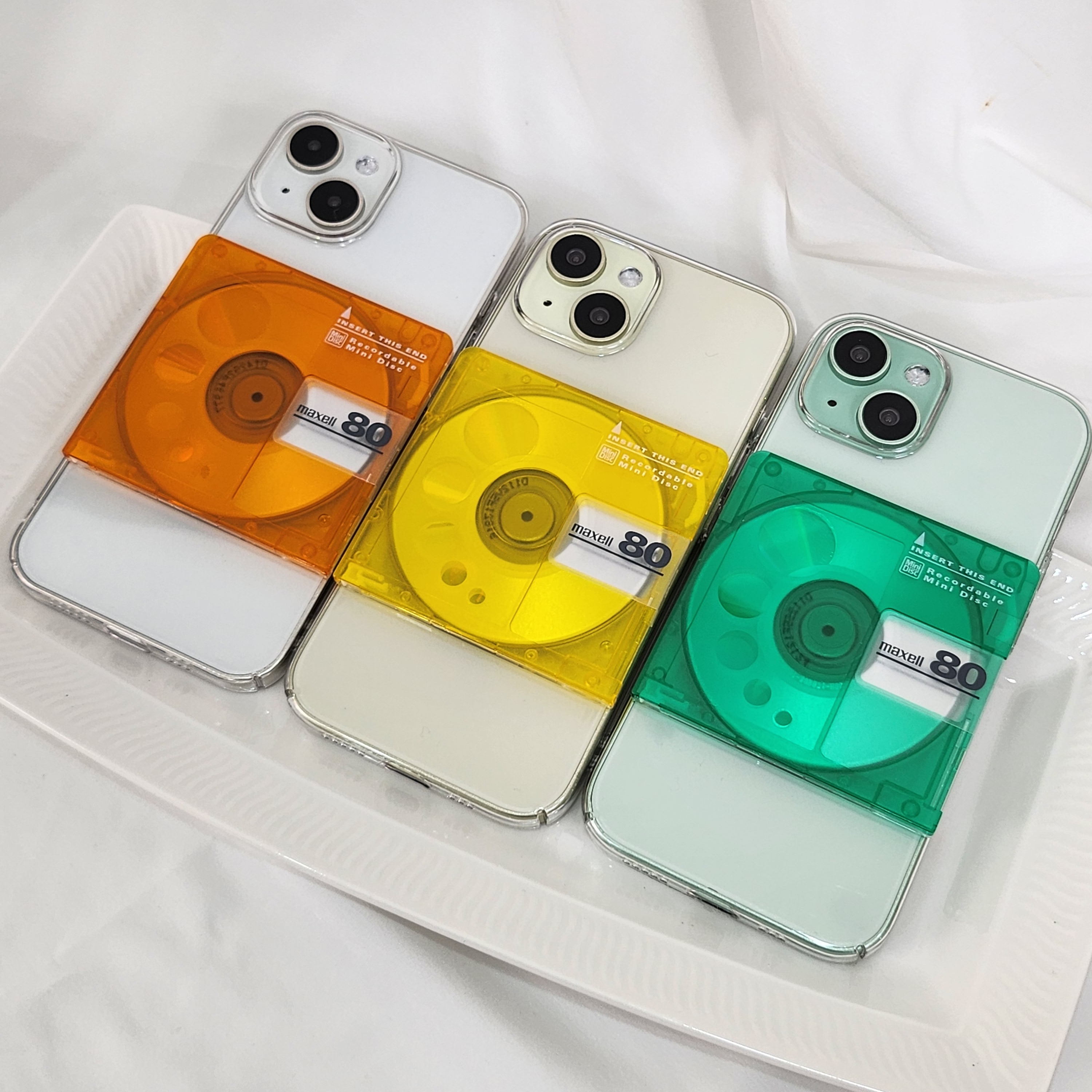 [컬러CD 추가] 레트로 아날로그 CD 폰케이스 | 아이디어스