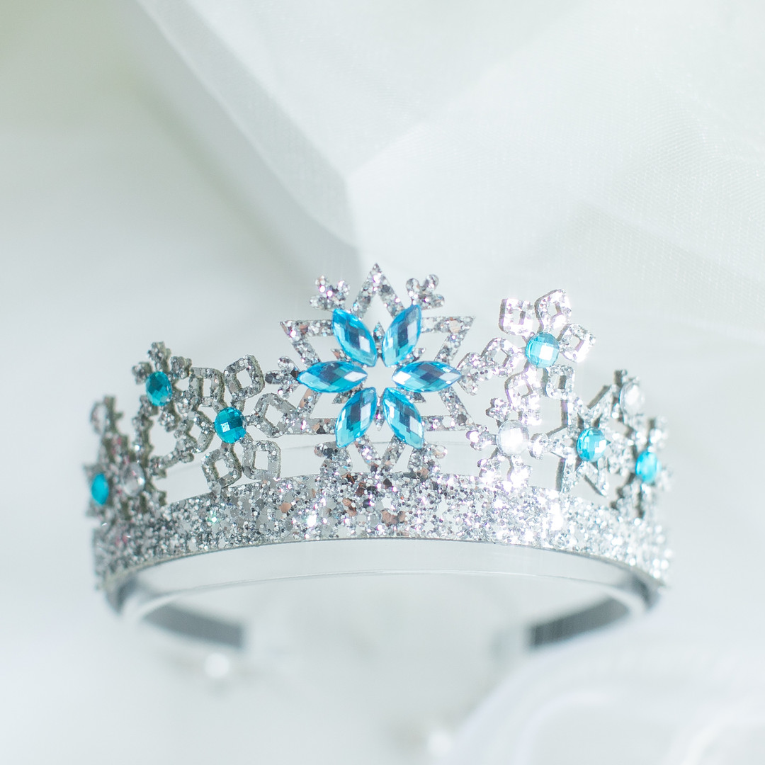 Snowflake Crown Headband