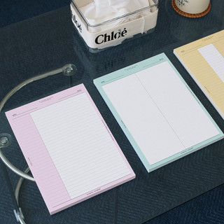 butter B5 memo pad 3type | 아이디어스