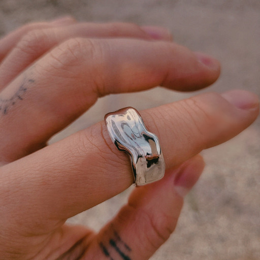 silver92.5) Flow Ring | 아이디어스