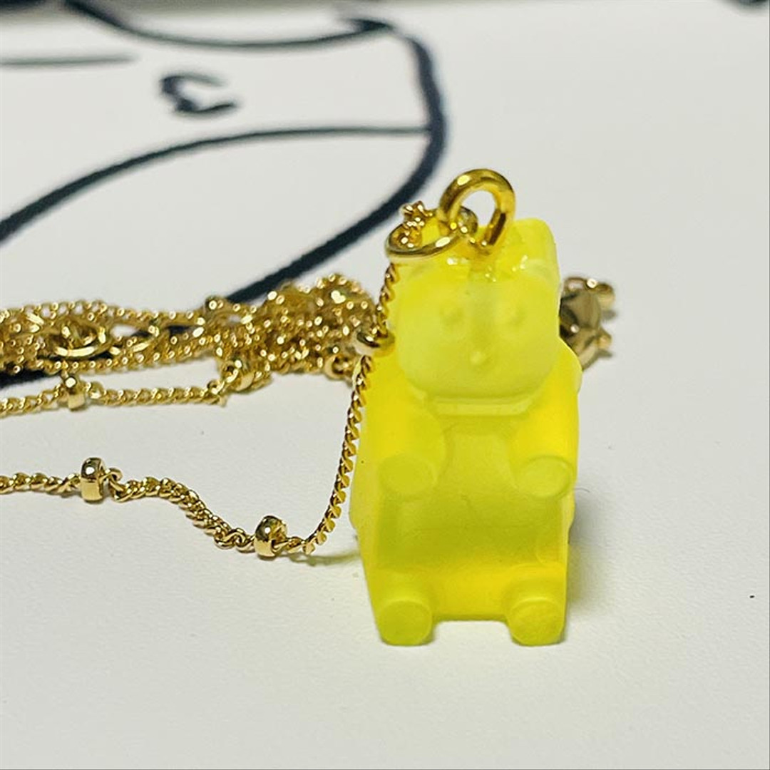 Mini bear necklace | idus