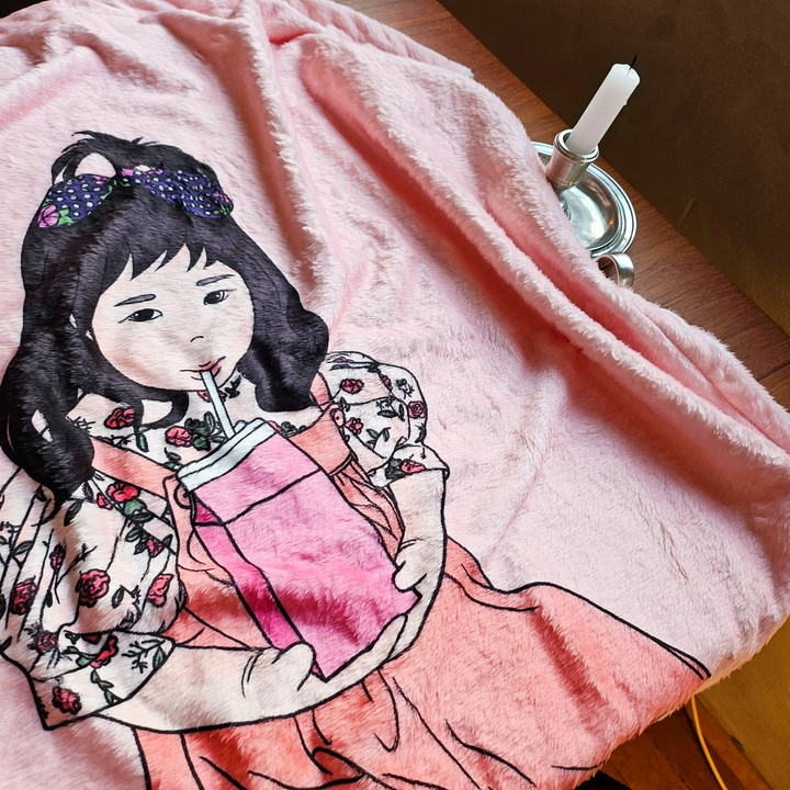 [쁘띠몽쁘띠] 드로잉 담요 💟 어린이집 낮잠이불 | 아이디어스