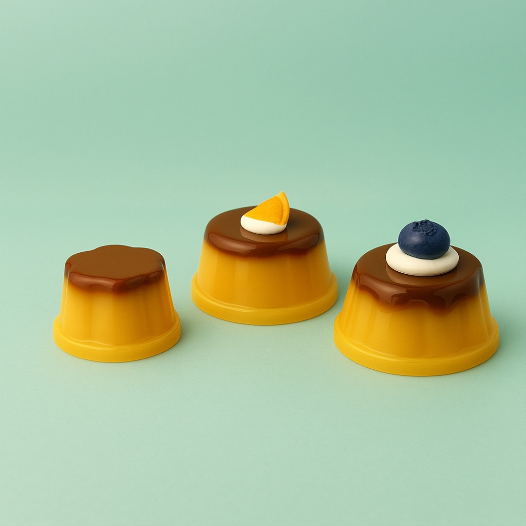 💜Sweet dessert pudding keyring💜 | idus