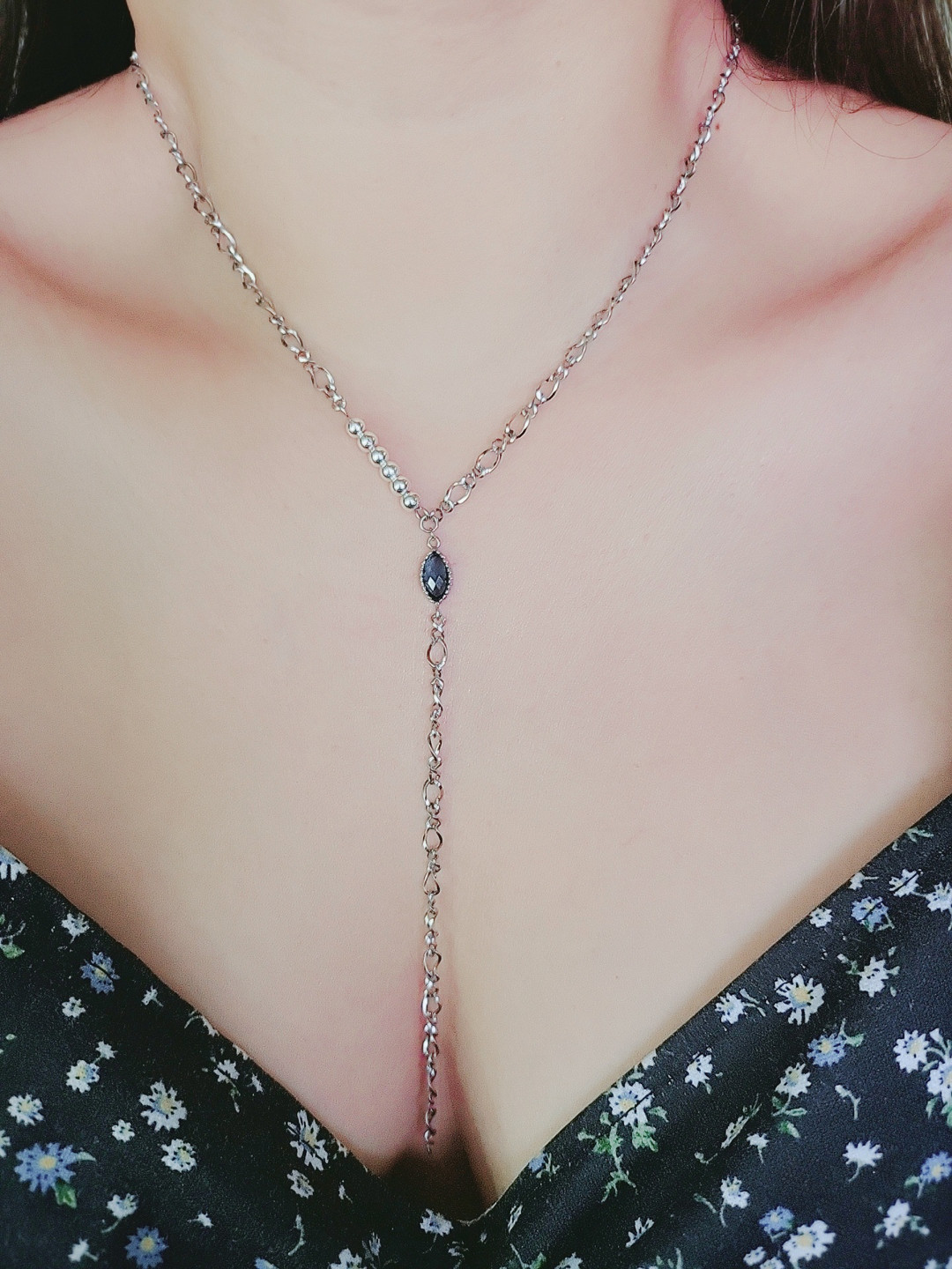 a glass pendant necklace | idus