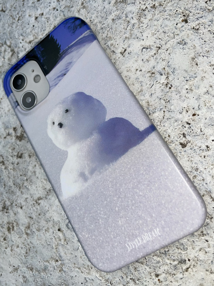 snowman hard case 눈사람 무광 하드케이스 | 아이디어스