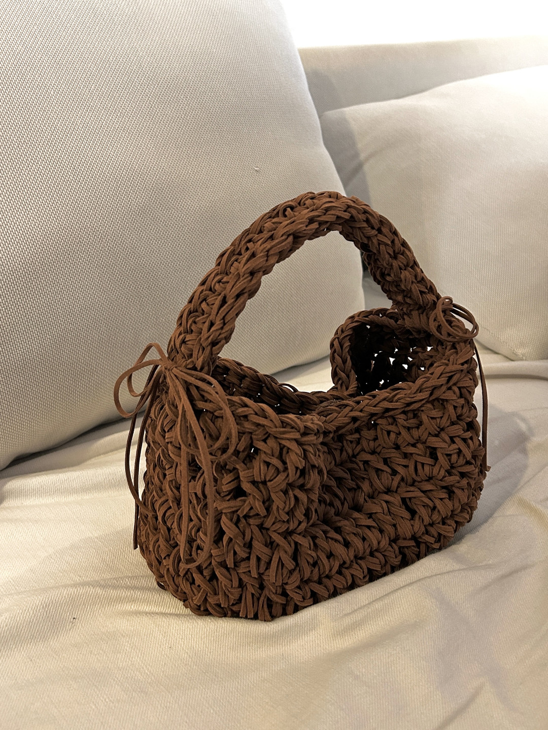 new..[6 colors] Suede Liddle Bag