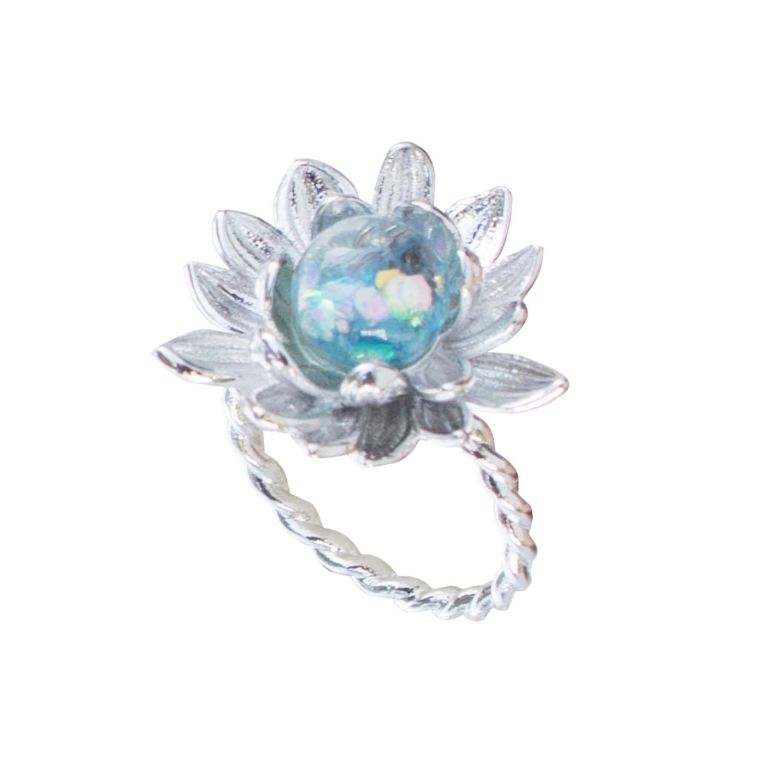 Sunflower Snowball Ring | idus