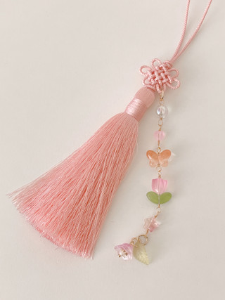 🎀별튤립 노리개 키링🎀 비즈 구슬 스트랩 | 아이디어스