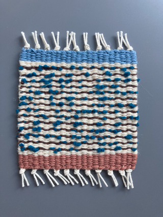 weaving coaster | 아이디어스