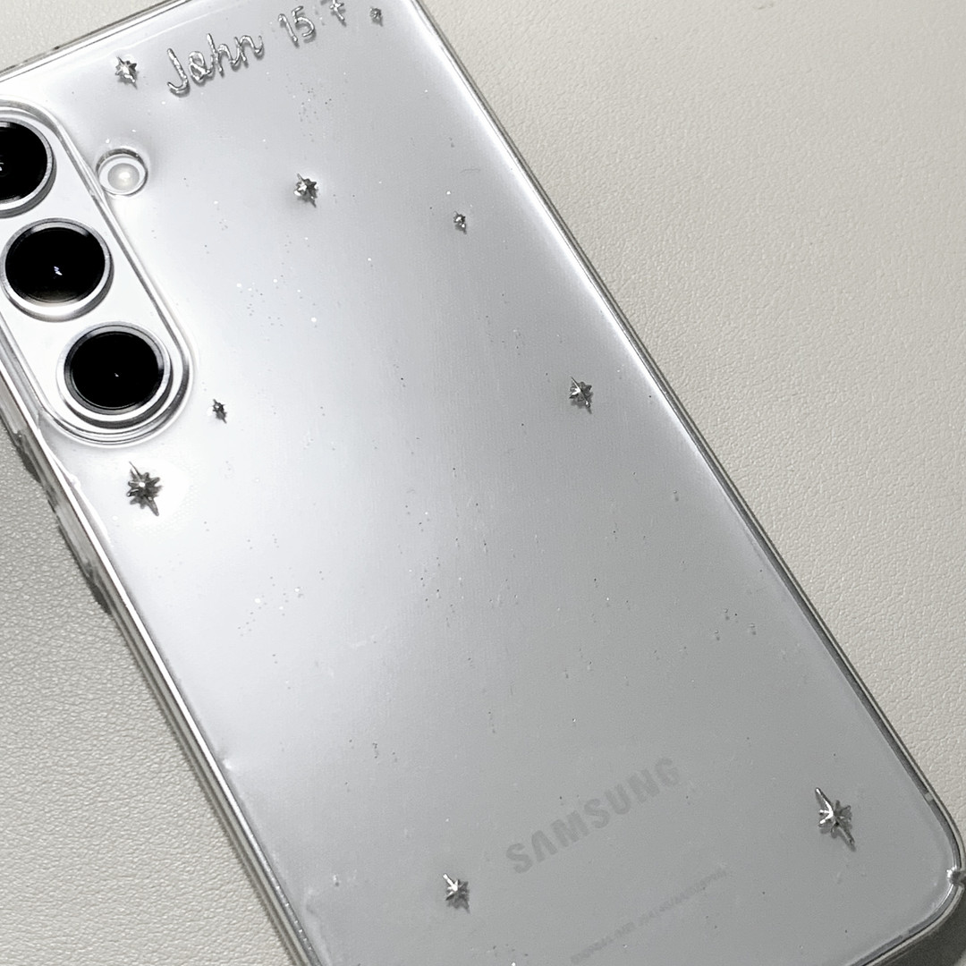 [My LIGHT] Silver Phone Case | idus