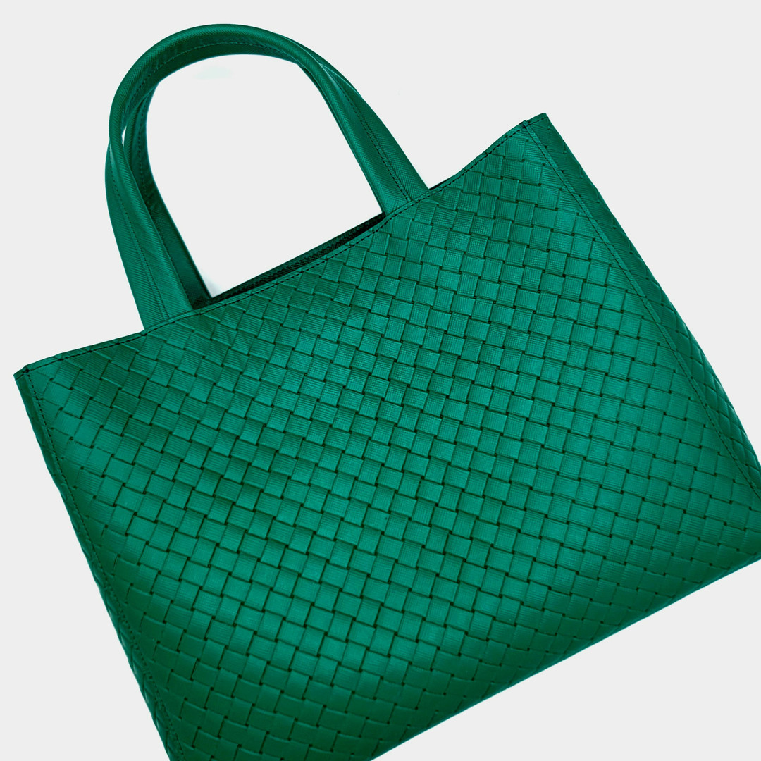 Custom-made Mesh Weaving Pattern Tote Bag, Shoulder Bag | idus