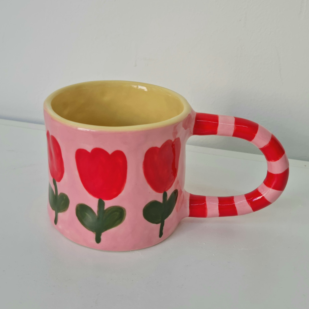 Red Tulip Big Mug | idus